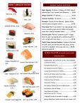 MENU – Tomo Japanese Restaurant